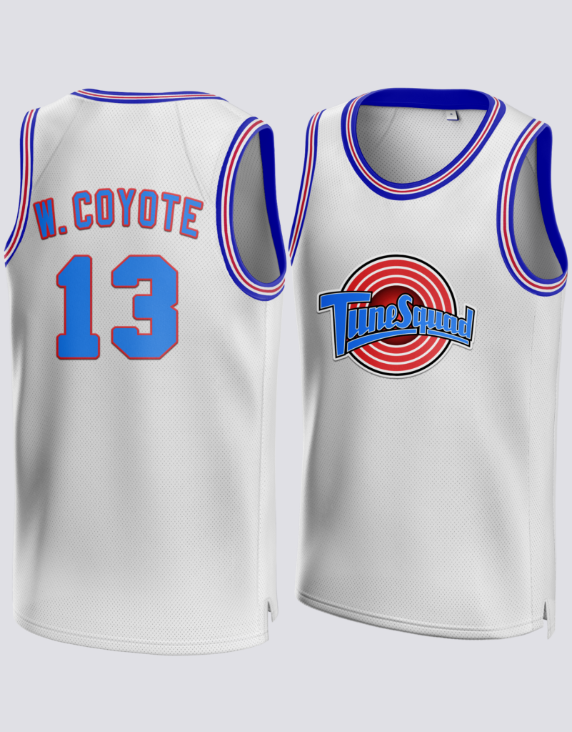 Wile Coyote #13 Space Jam Tune Squad Jersey - 99Jersey | Where Legends ...