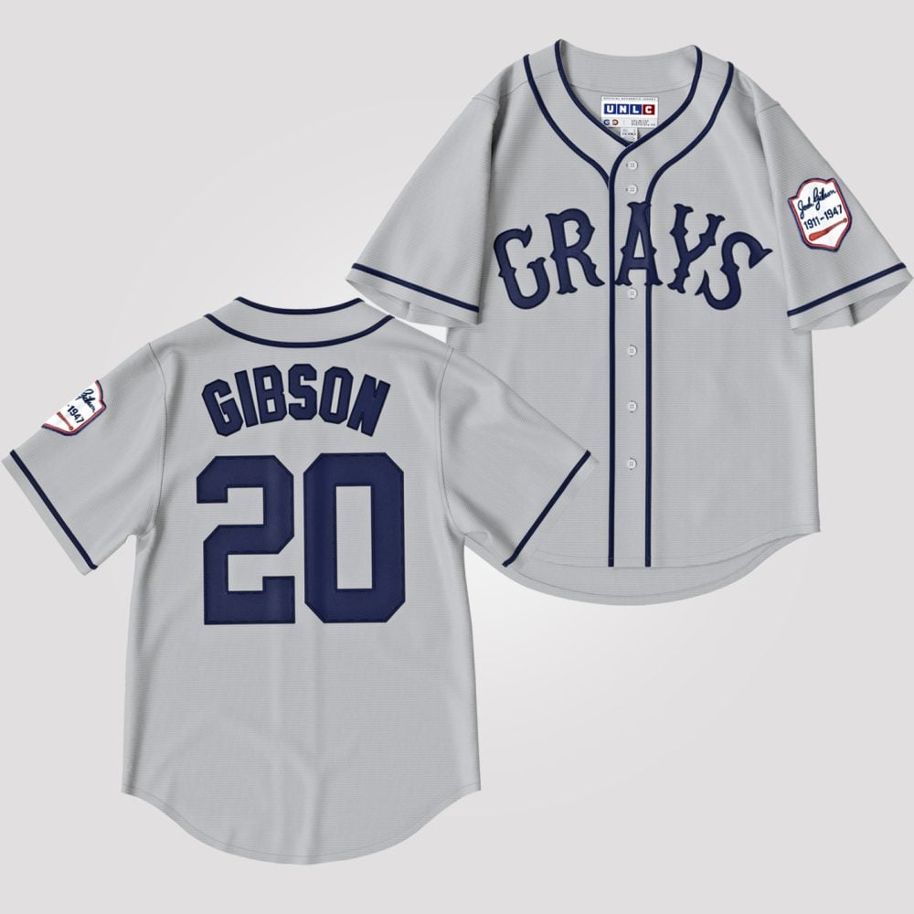 Josh Gibson #20 Grays Baseball Jersey - 99Jersey | Where Legends Live On