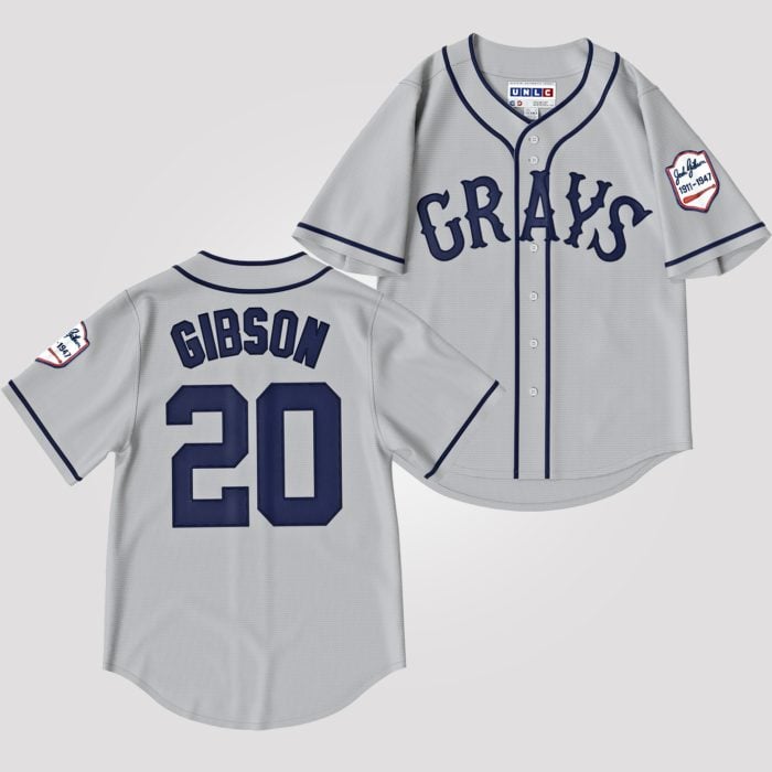 Josh Gibson #20 Grays Baseball Jersey - 99Jersey | Where Legends Live On