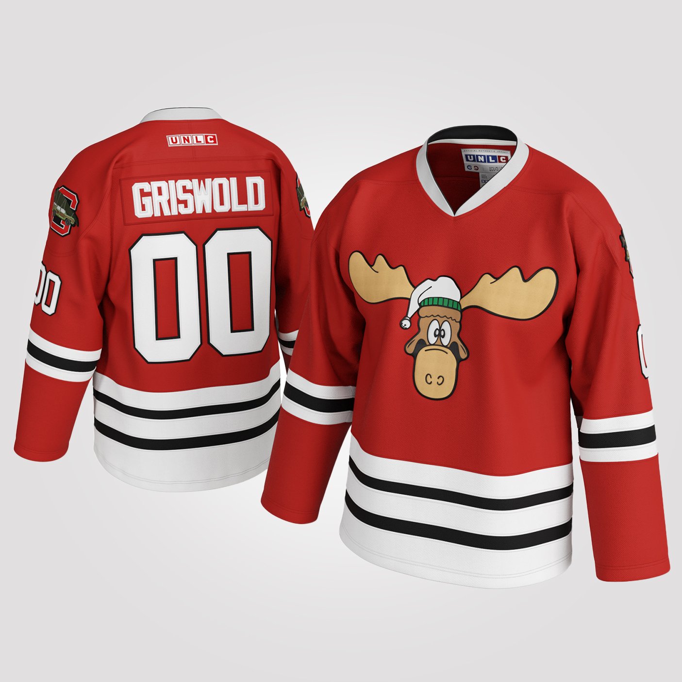Men's Stitched Hockey Jersey Griswold Family Christmas Vacation Movie ...