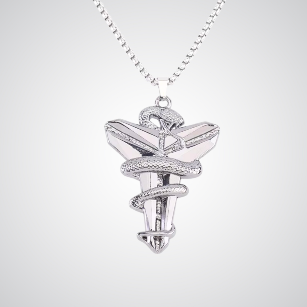 Kobe Bryant Mamba Snake Necklace – Sheath Tribute - 99Jersey | Where ...
