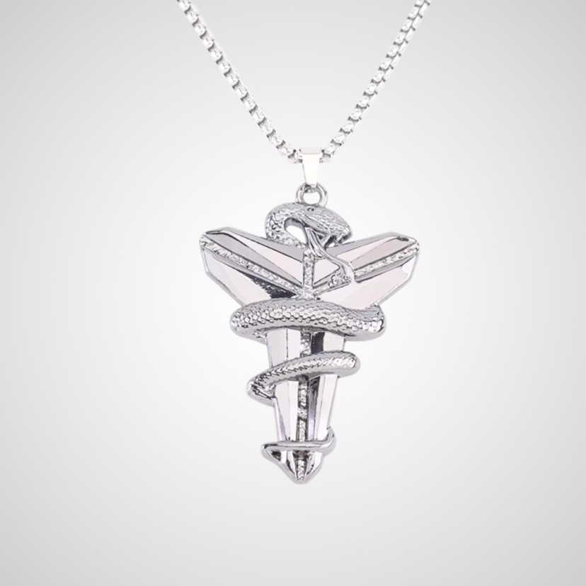 Kobe Bryant Mamba Snake Necklace – Sheath Tribute - 99Jersey | Where ...