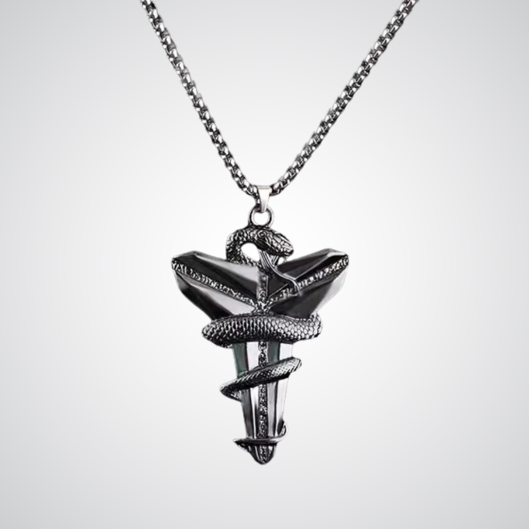 Kobe Bryant Mamba Snake Necklace – Sheath Tribute - 99Jersey | Where ...