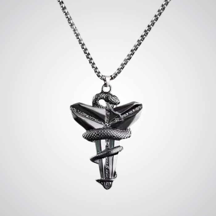 Kobe Bryant Mamba Snake Necklace – Sheath Tribute - 99Jersey | Where ...